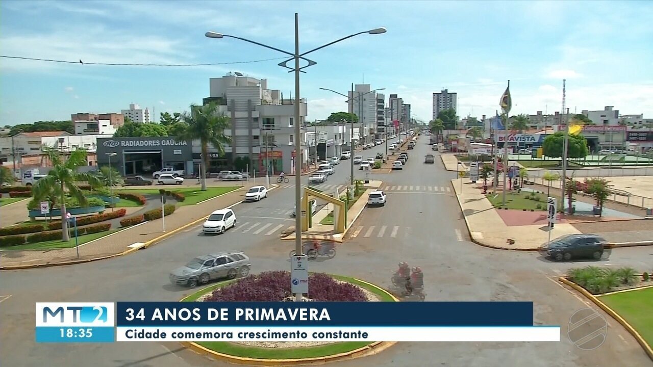 Primavera Do Leste Completa 34 Anos De Emancipação Política G1 Mato
