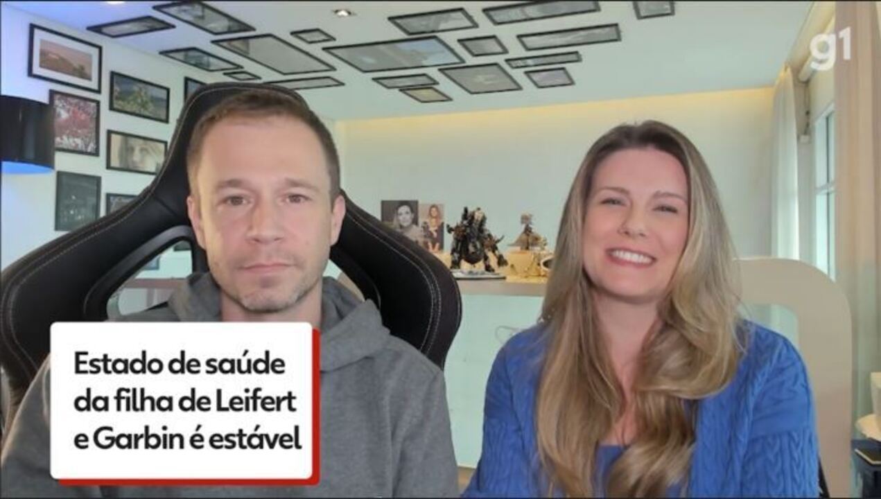Vídeo Tiago Leifert E Daiana Garbin Dizem Que Estado De Saúde Da Filha