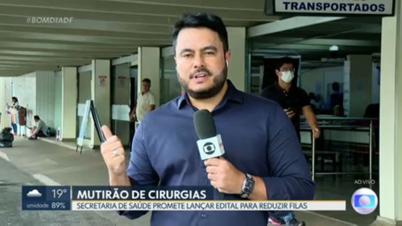 Vídeo Secretaria De Saúde Promete Lançar Edital Com Mutirão Para