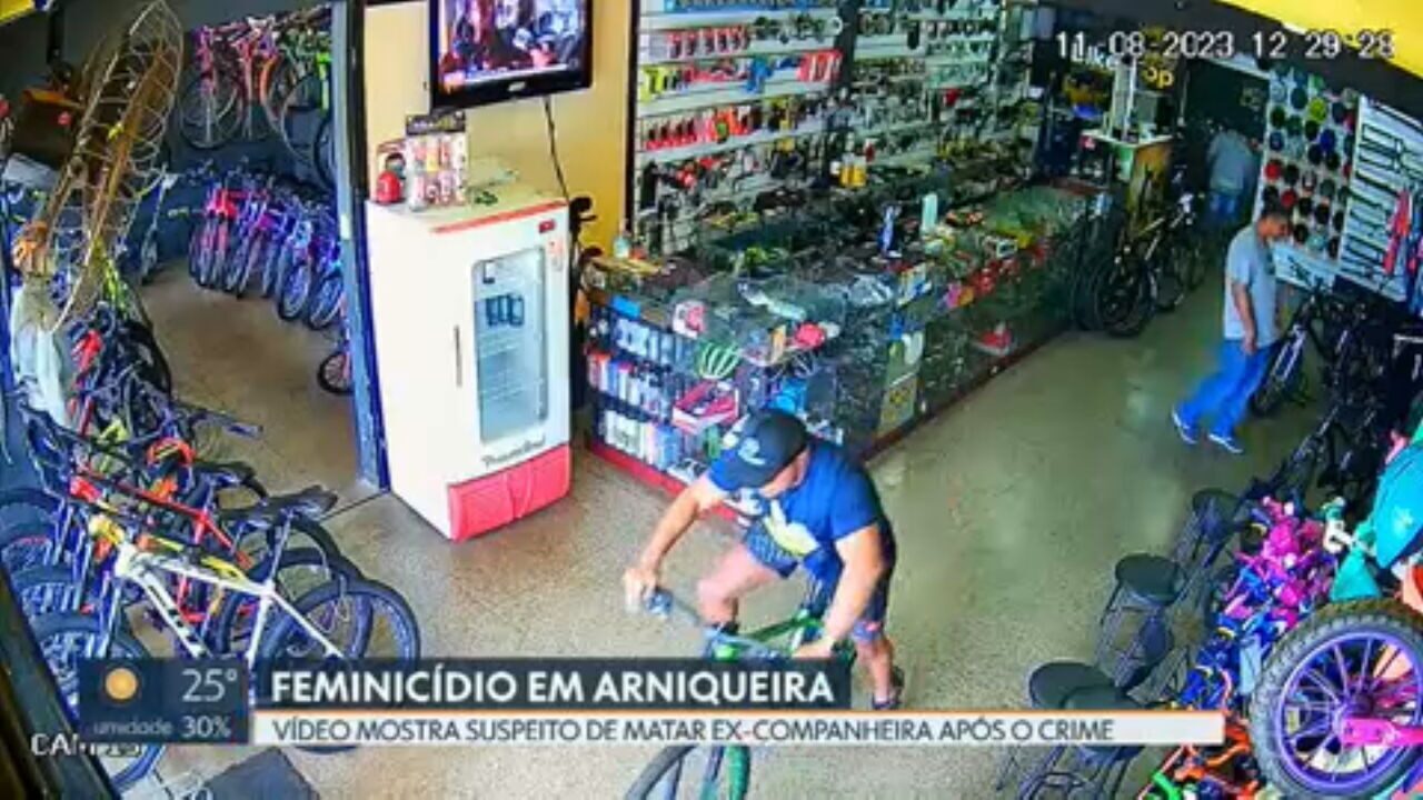 Vídeo Câmeras De Segurança Mostram Suspeito De Matar Ex Companheira