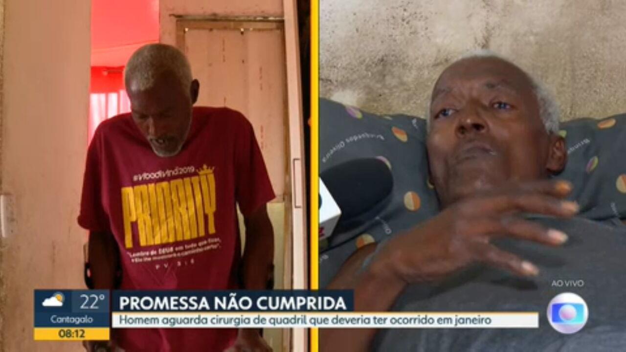 Vídeo: Paciente aguarda cirurgia no quadril há mais de um ano | Bom Dia ... Vídeo: Paciente aguarda cirurgia no quadril há mais de um ano | Bom Dia ...