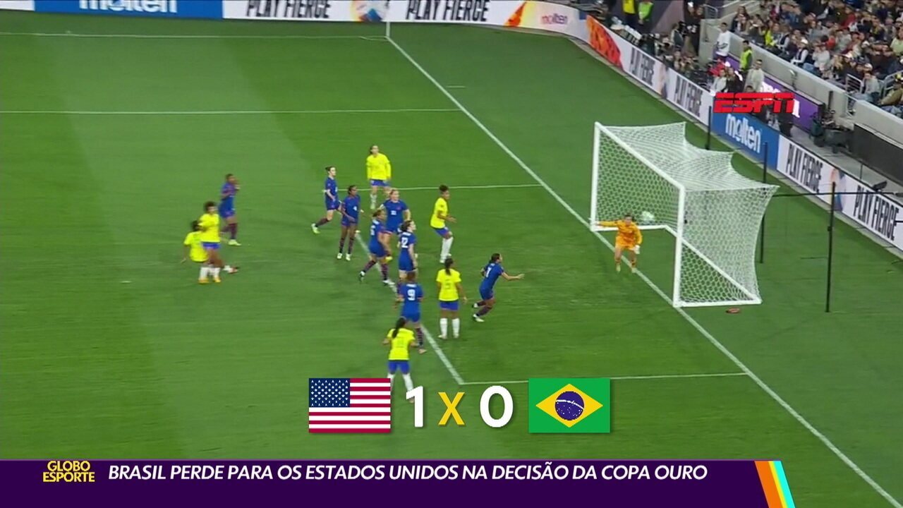 Vídeo: Brasil perde para os Estados Unidos na decisão da Copa Ouro ... Vídeo: Brasil perde para os Estados Unidos na decisão da Copa Ouro ...