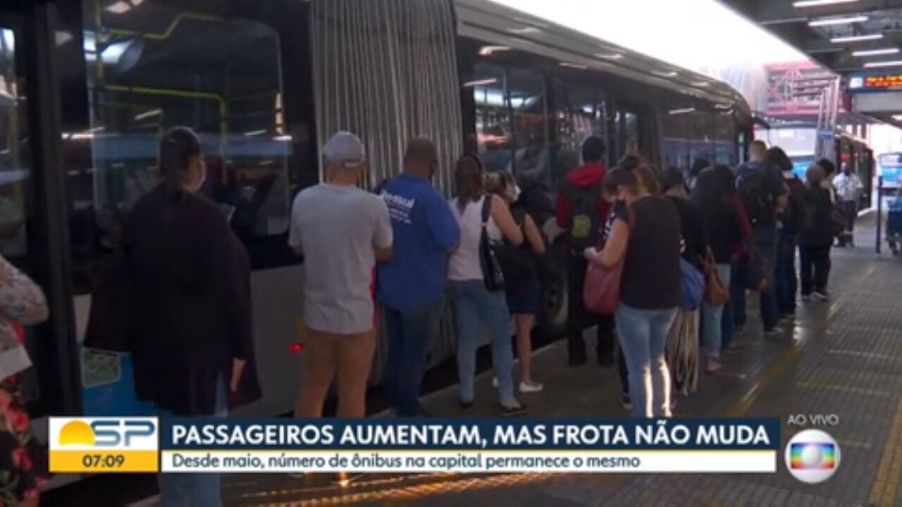 Cresce O Número De Passageiros Em ônibus Da Capital Mas A Frota é A